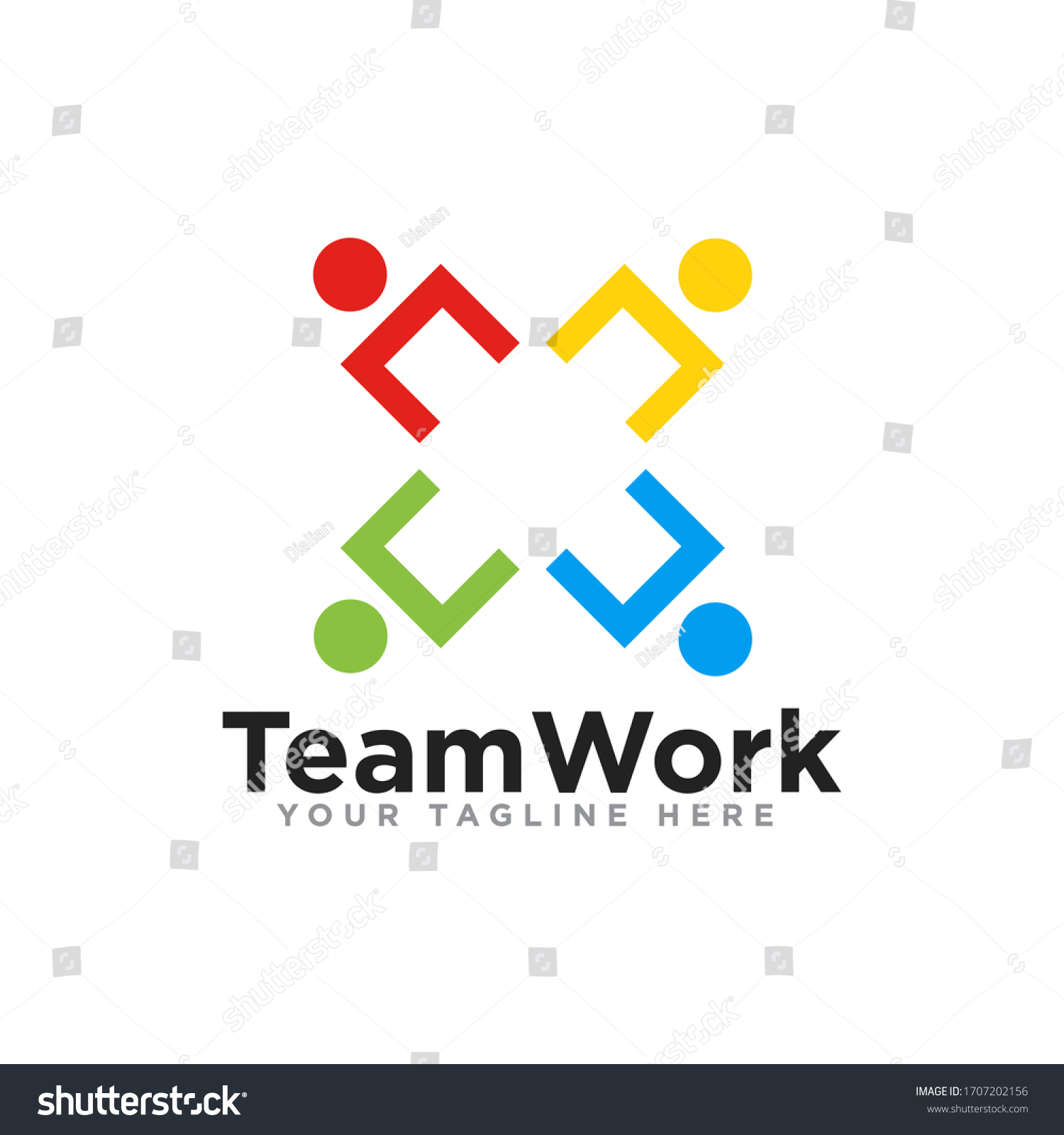 Unity Team Work Logo Design Vector: Vector có sẵn (miễn phí bản quyền ...