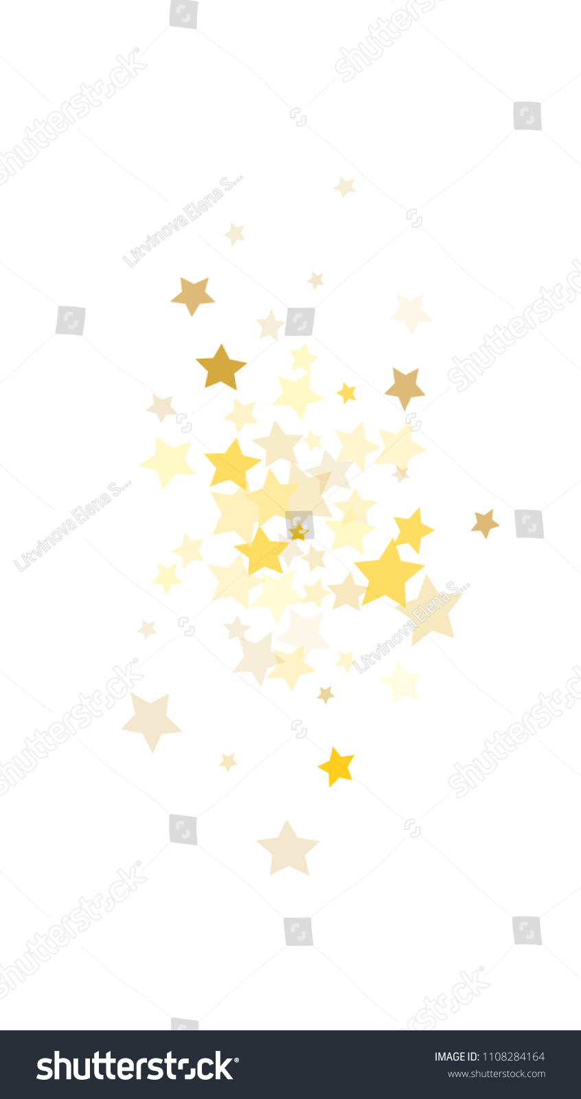 Universal Vector Background Many Random Confetti Stock Vector (Royalty ...