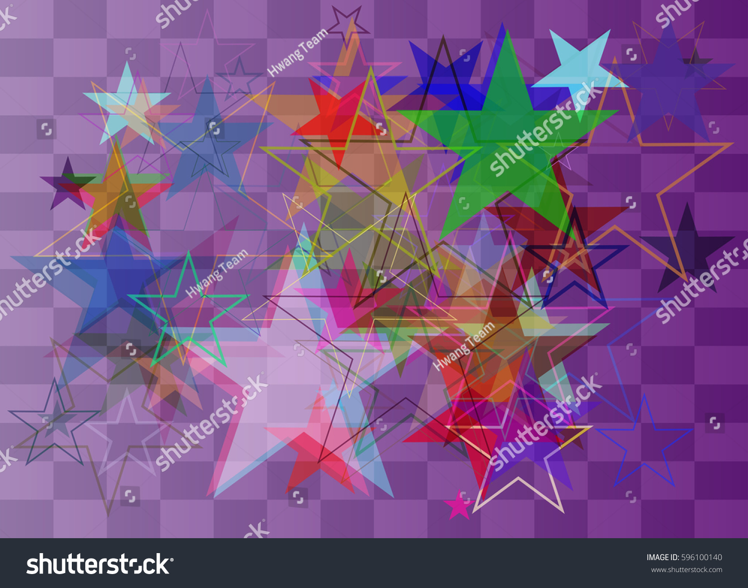 Universe Template Design Stock Vector (Royalty Free) 596100140 ...