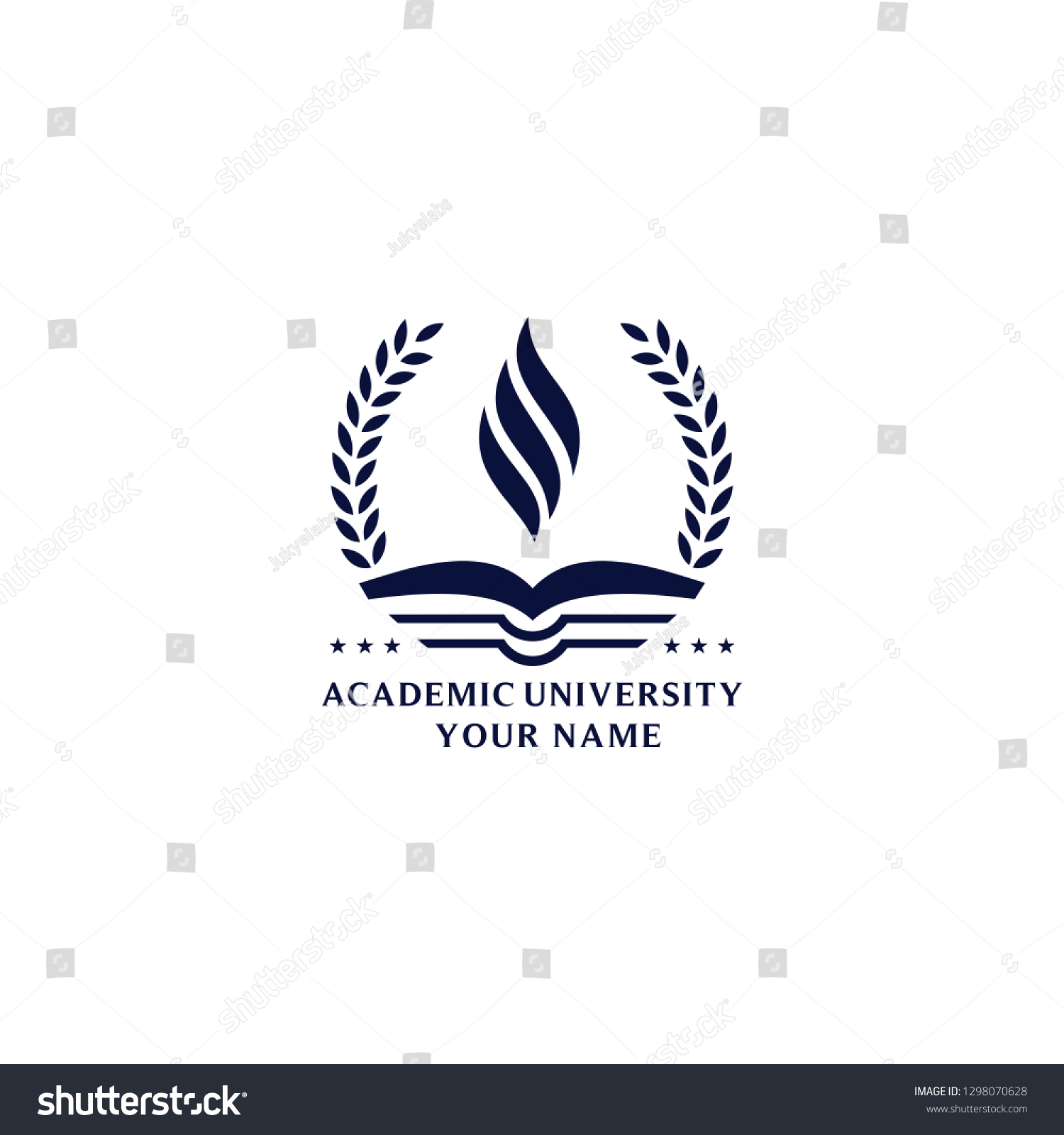 University Logo Vectors Stock Vector (Royalty Free) 1298070628 ...