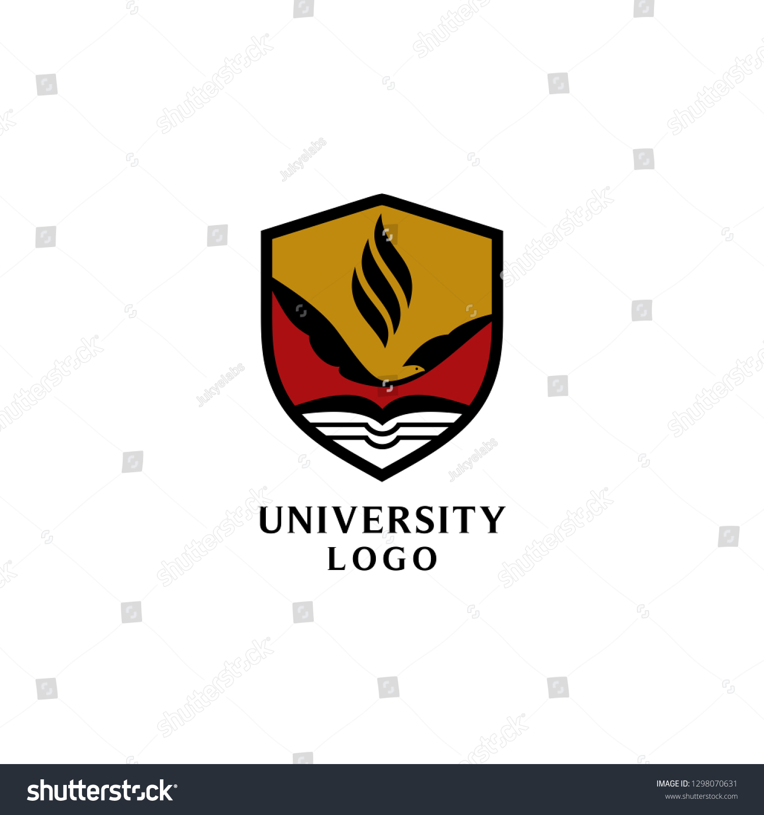 University Logo Vectors Stock Vector (Royalty Free) 1298070631 ...