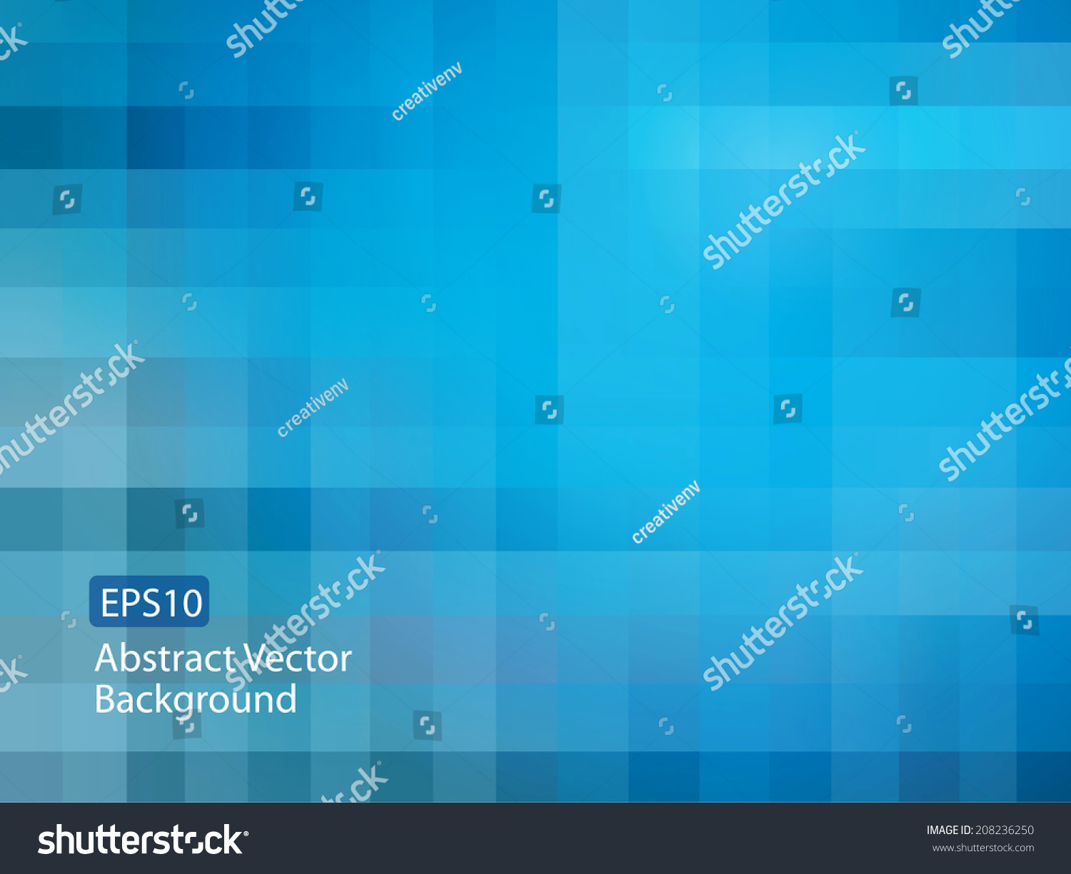 Unusual Abstract Cool Blue Random Mega Stock Vector (Royalty Free ...