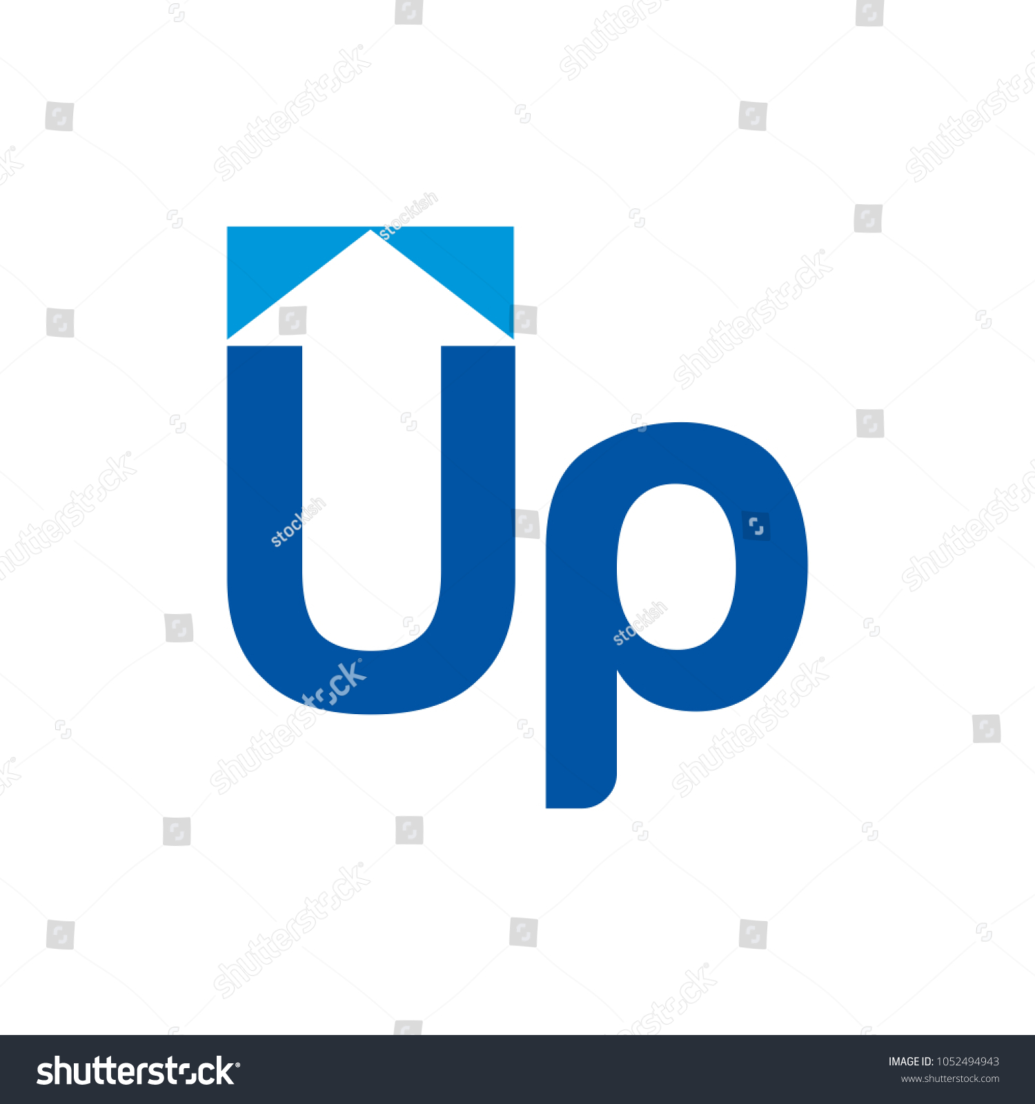 Word Arrow Vector Logo Stock Vector (Royalty Free) 1052494943 ...