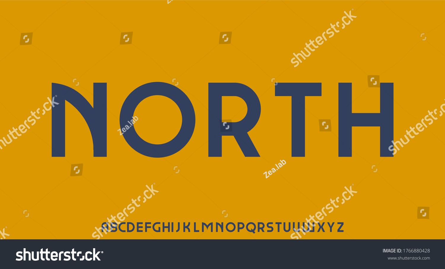 Urban Font Alphabet Typeset Vector: стоковая векторная графика (без ...