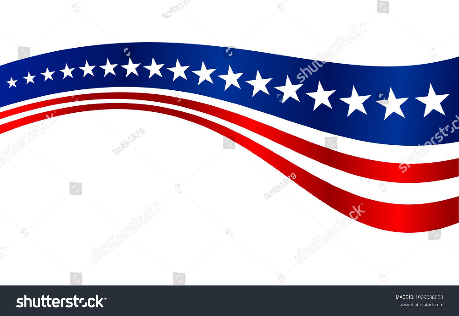 Us Flag Stripes Vector Graphic Background Stock Vector (Royalty Free ...