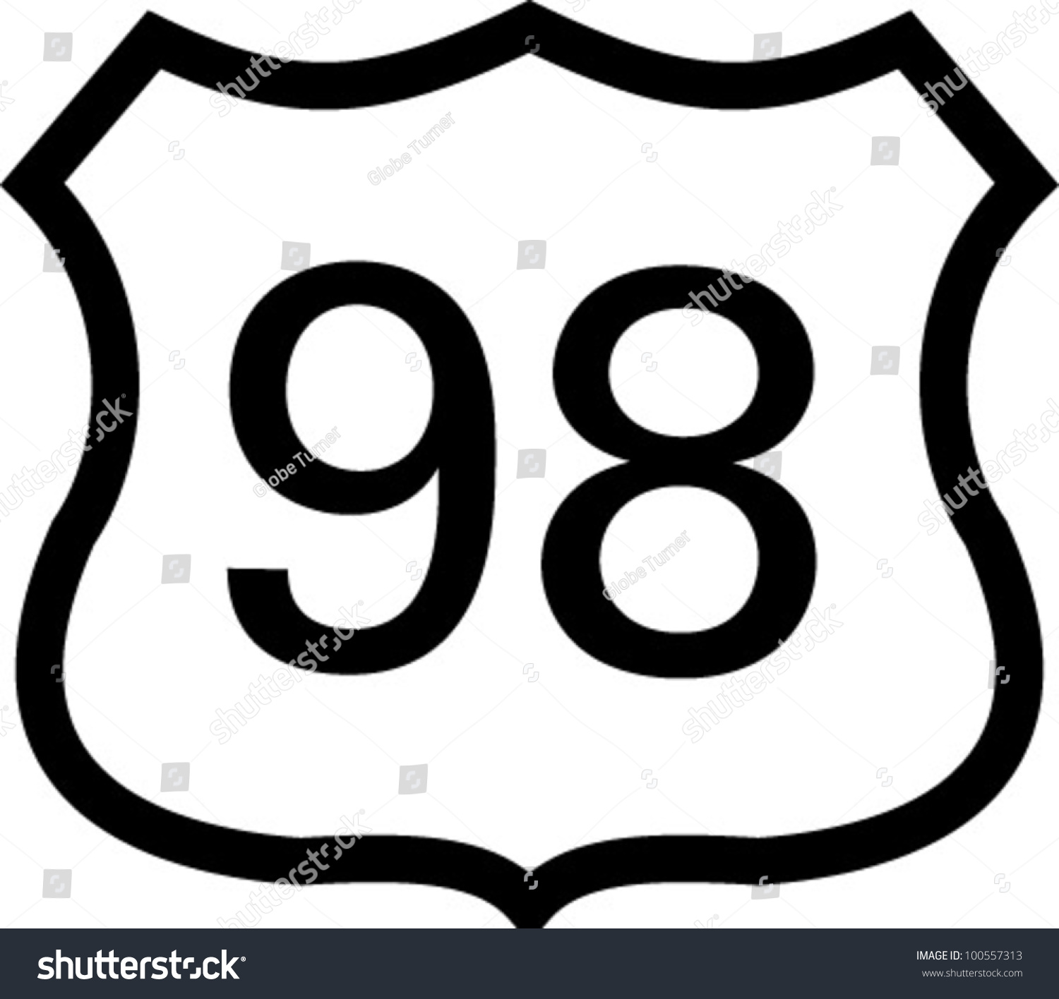 34 Highway 98 sign Images, Stock Photos & Vectors | Shutterstock
