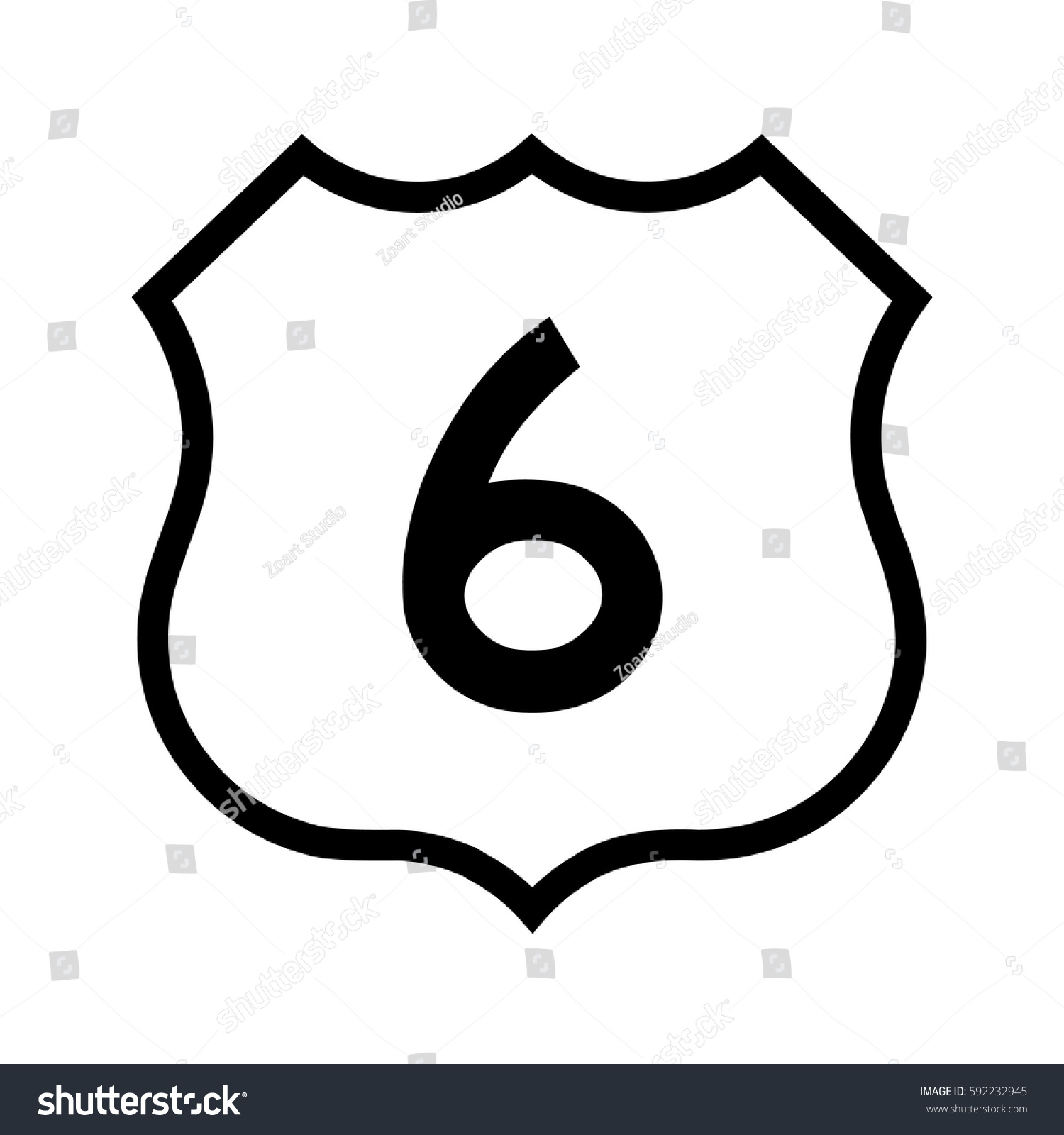 Us highway shield Images, Stock Photos & Vectors | Shutterstock