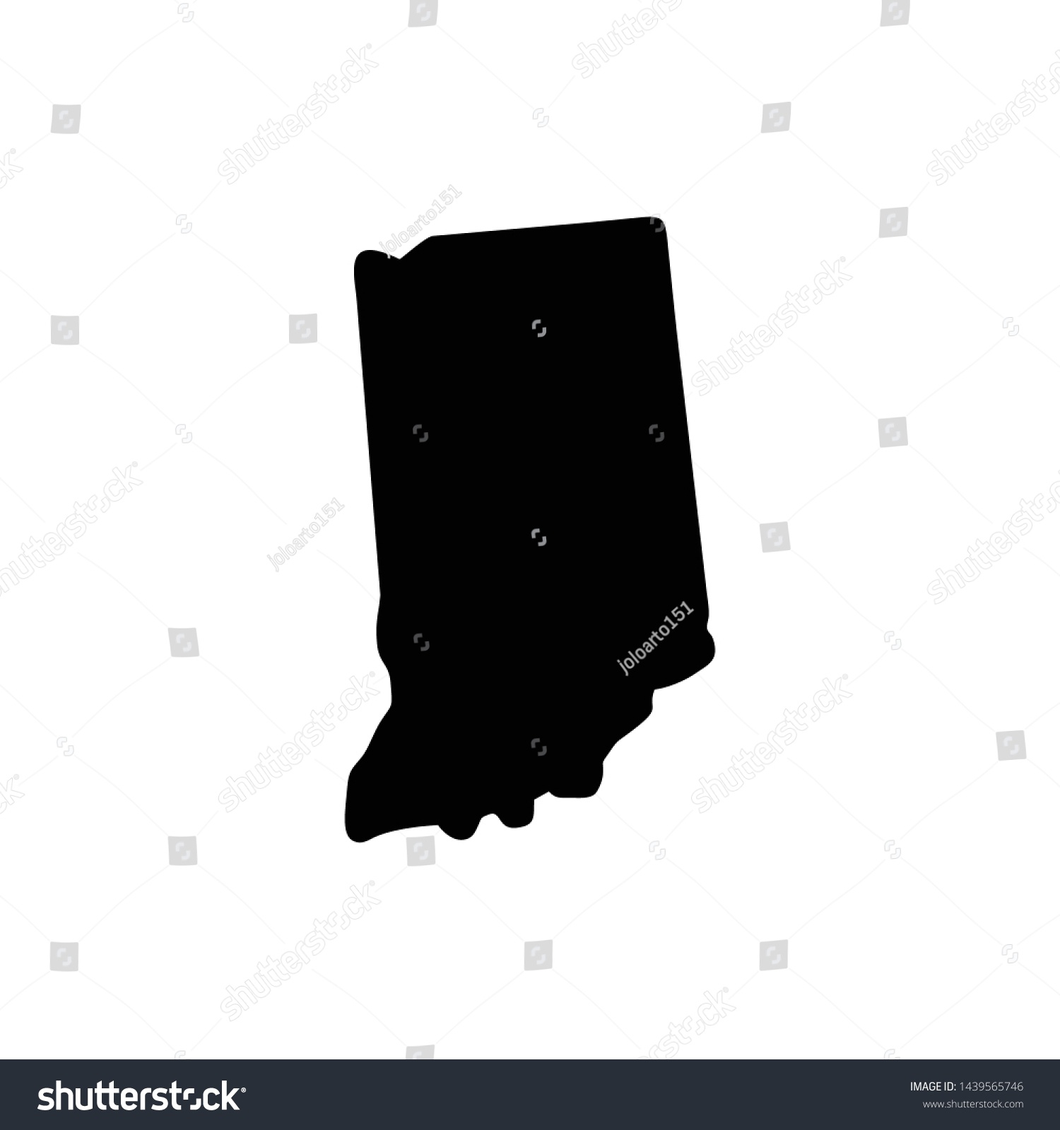 Us States Map Icon Vector Logo 스톡 벡터(로열티 프리) 1439565746 | Shutterstock
