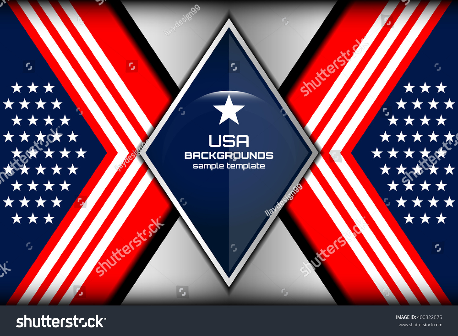 Usa Backgrounds Template Vector Illustration: เวกเตอร์สต็อก (ปลอดค่า ...