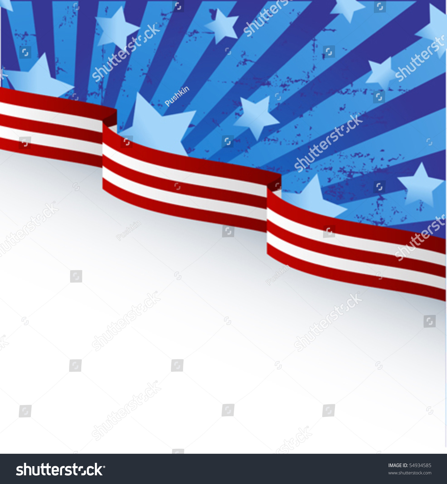 Flag Background For Word