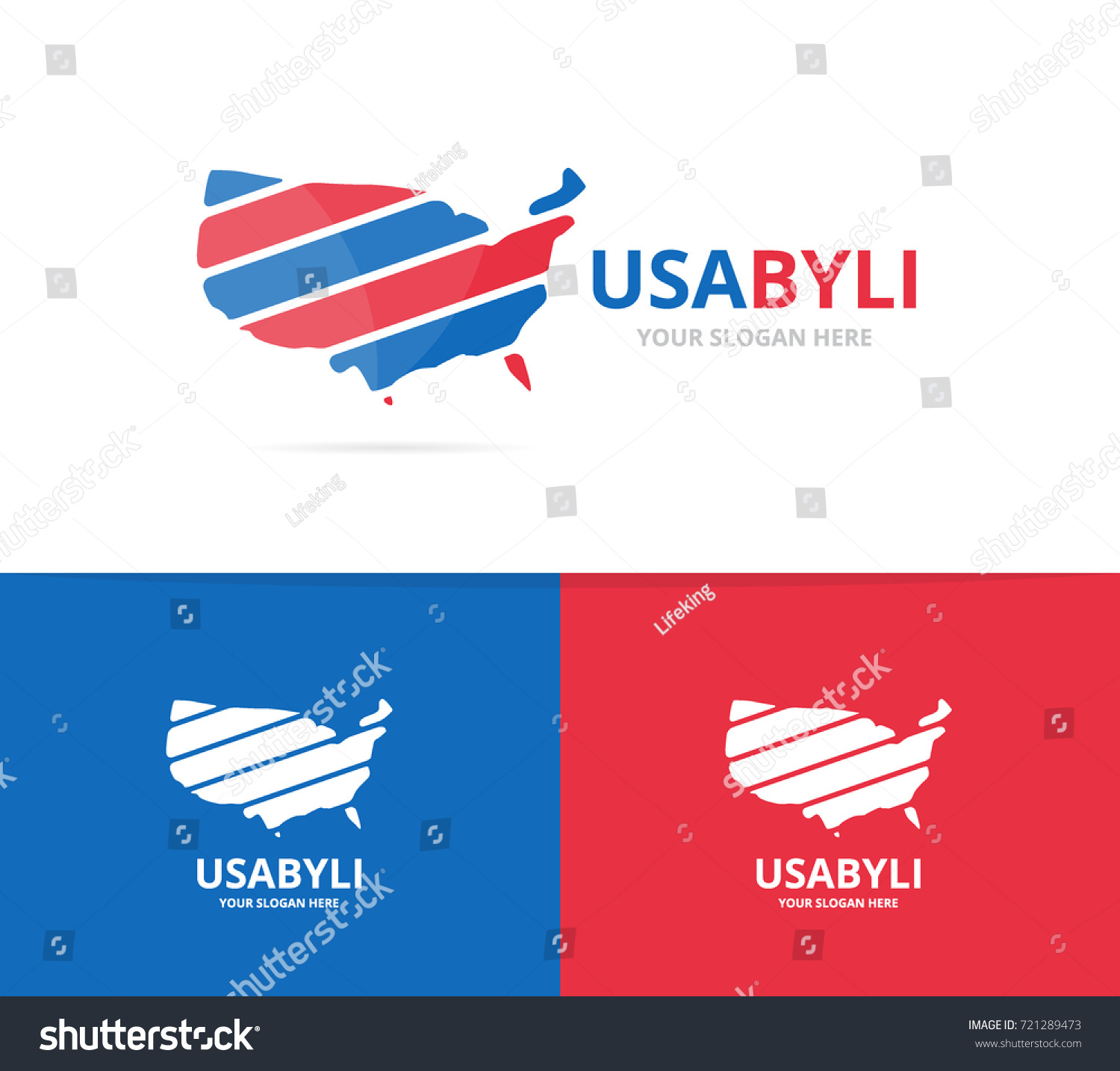 Usa Logo Stock Vector (Royalty Free) 721289473