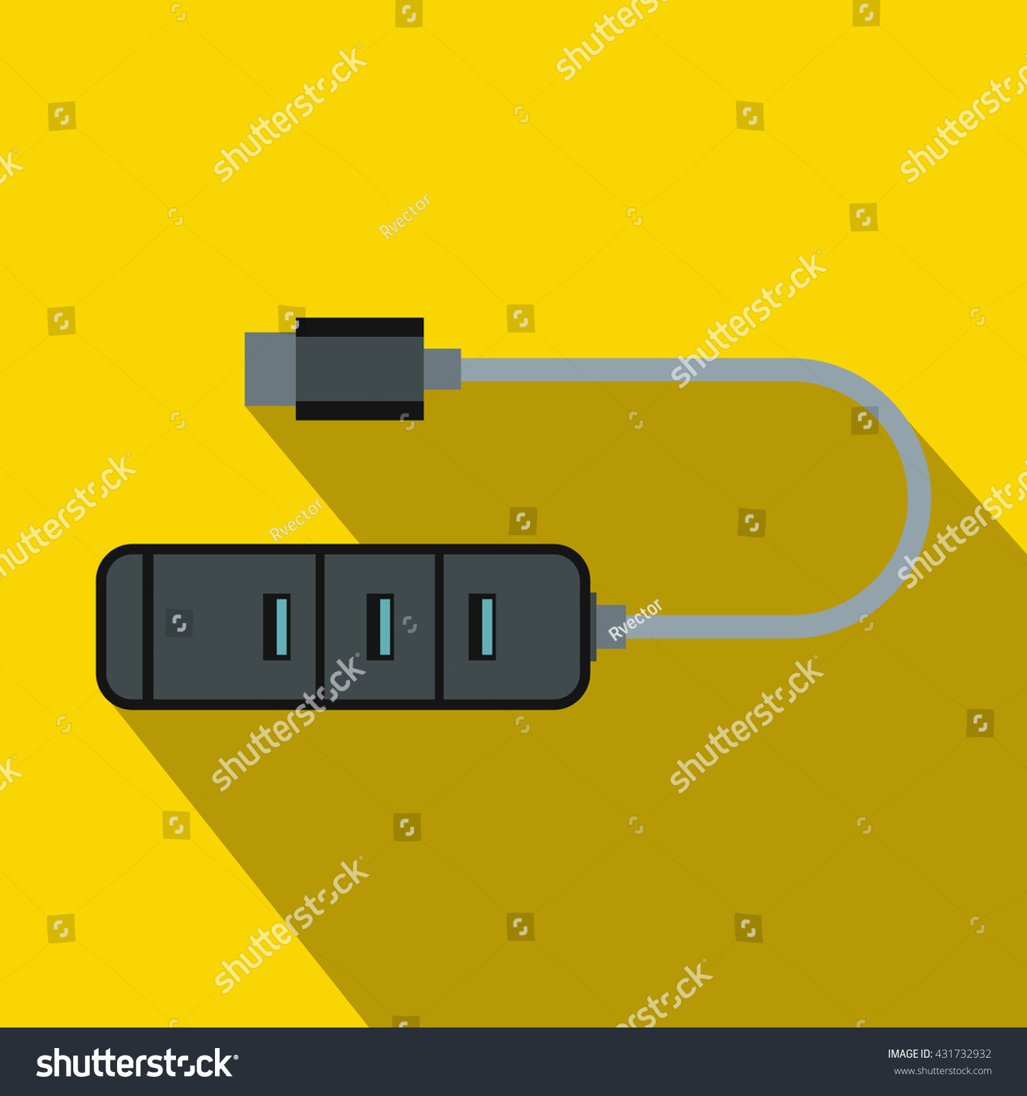 Usb Adapter Icon Stock Vector (Royalty Free) 431732932 | Shutterstock