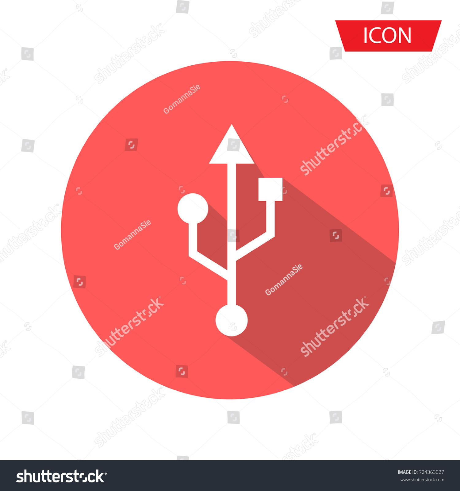 Usb Icon Vector Usb Symbols Vector Stock Vector (Royalty Free ...