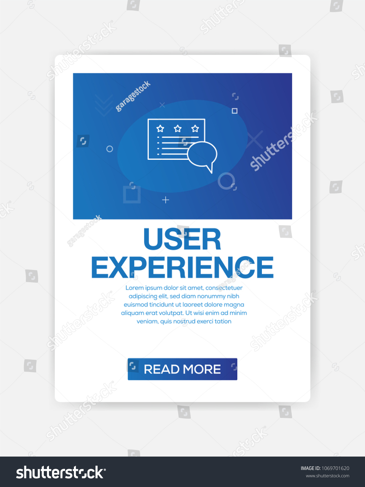 User Experience Icon Infographic Stock Vector (Royalty Free) 1069701620 ...