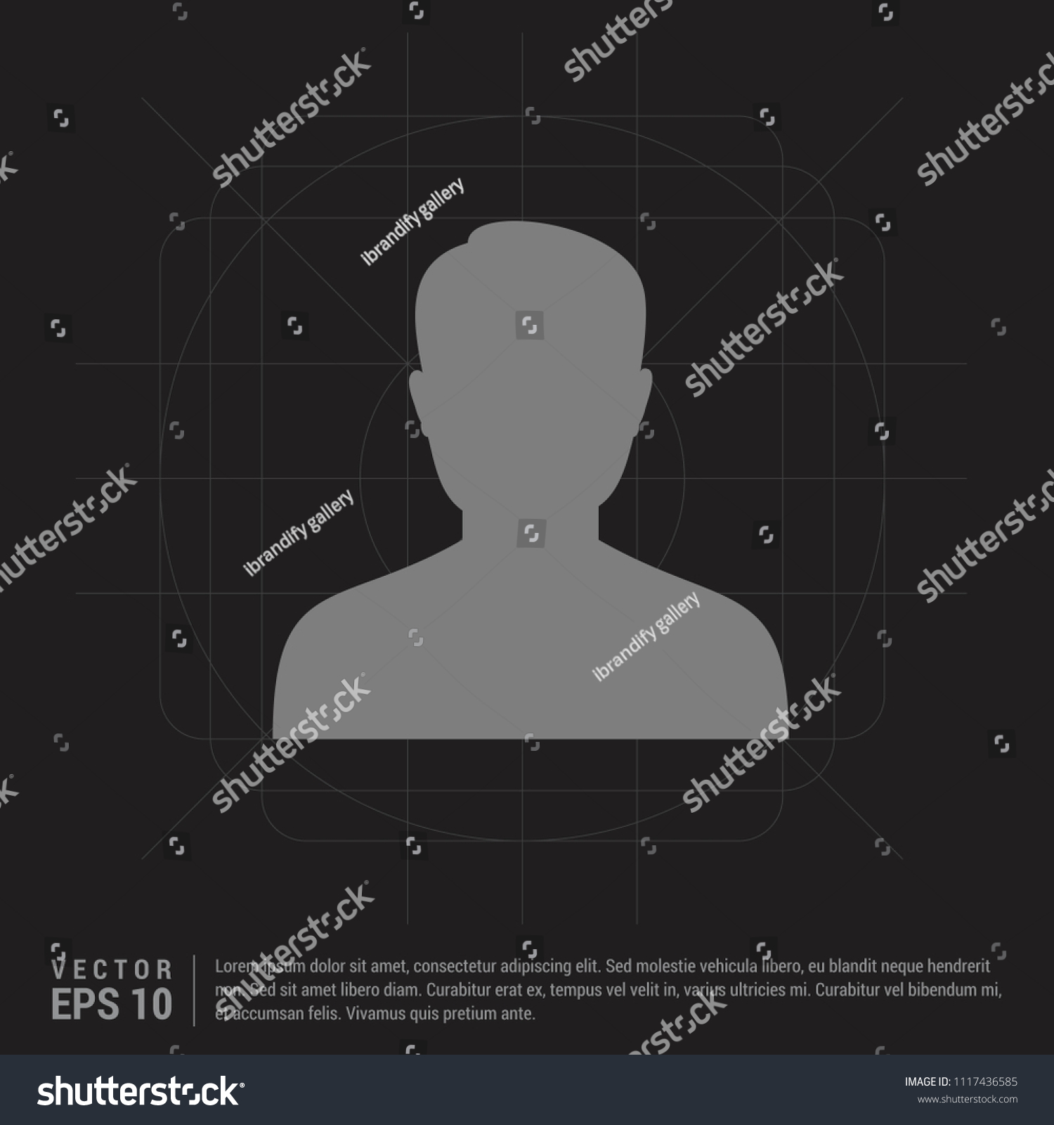 User Icon Black Creative Background Free: เวกเตอร์สต็อก (ปลอดค่า ...