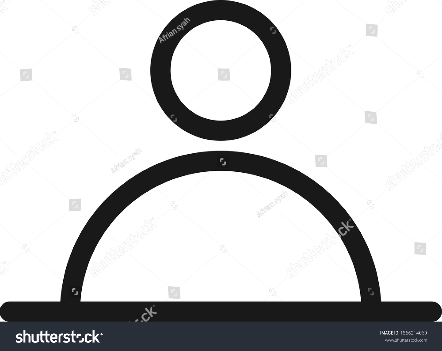 User Icon Logo Illustrator: เวกเตอร์สต็อก (ปลอดค่าลิขสิทธิ์) 1866214069 ...