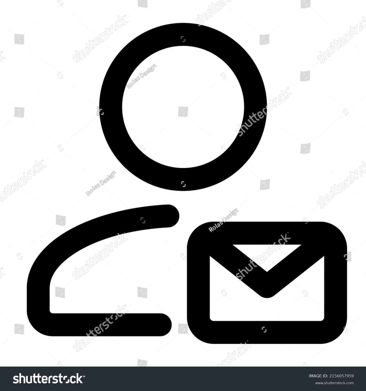 User Icon Black Color Stock Vector (Royalty Free) 2156057959 | Shutterstock