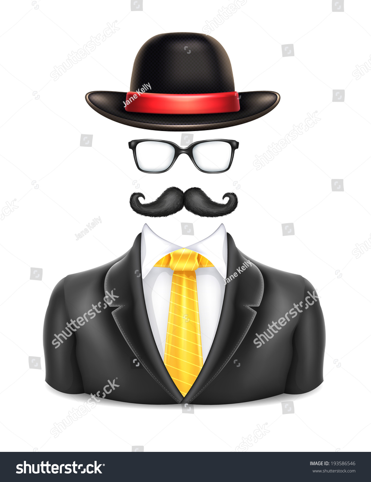 User Invisible Man Icon Stock Vector (Royalty Free) 193586546 ...