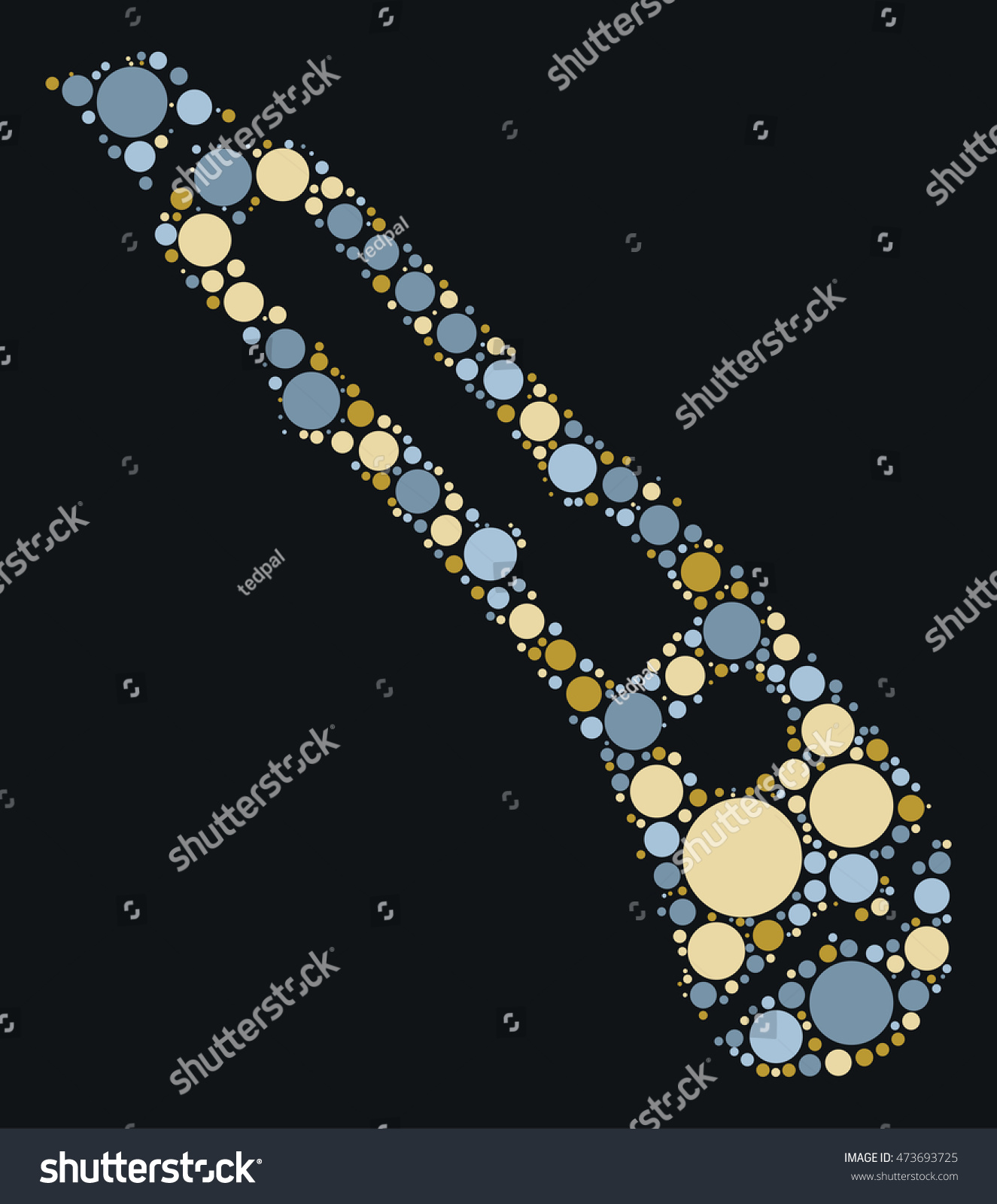Utility Knife Shape Vector Design By Stock Vector (Royalty Free ...