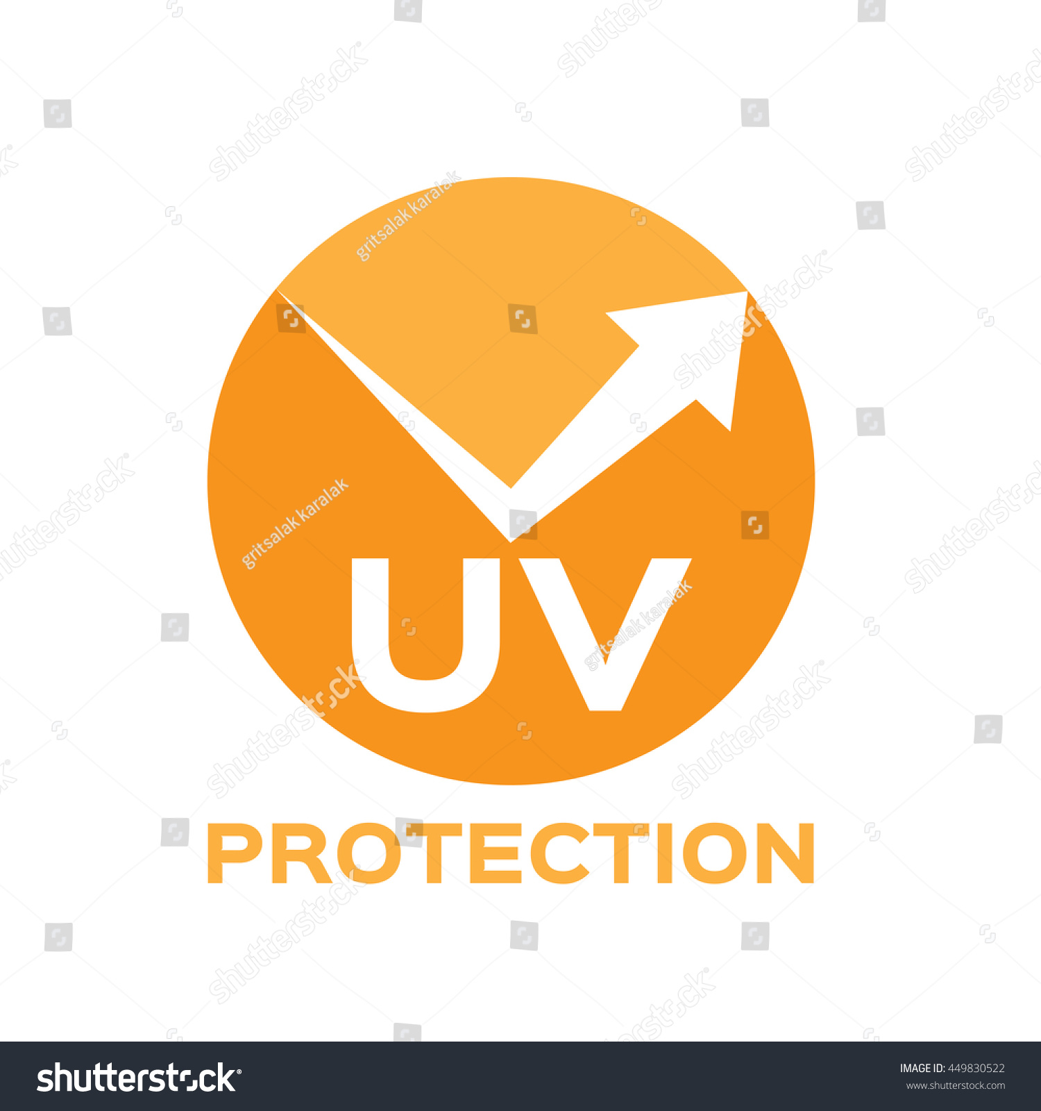 Uv Logo Set Vector Ultraviolet Icon Stock Vector (Royalty Free ...