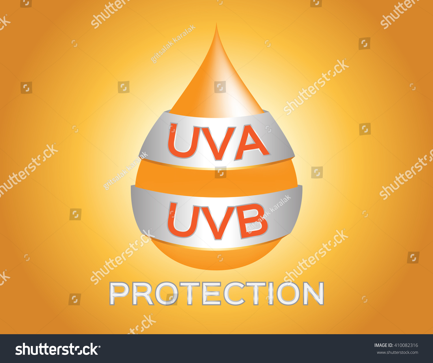 Uv Protection Logo Ultraviolet Vector Stock Vector (Royalty Free ...