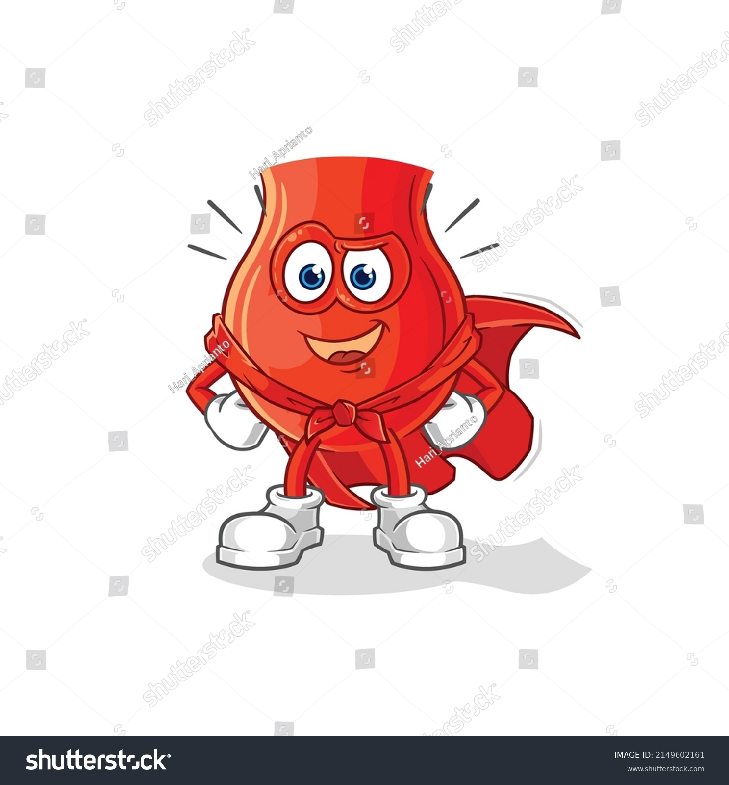 Uvula Heroes Vector Cartoon Character Stock Vector (Royalty Free ...