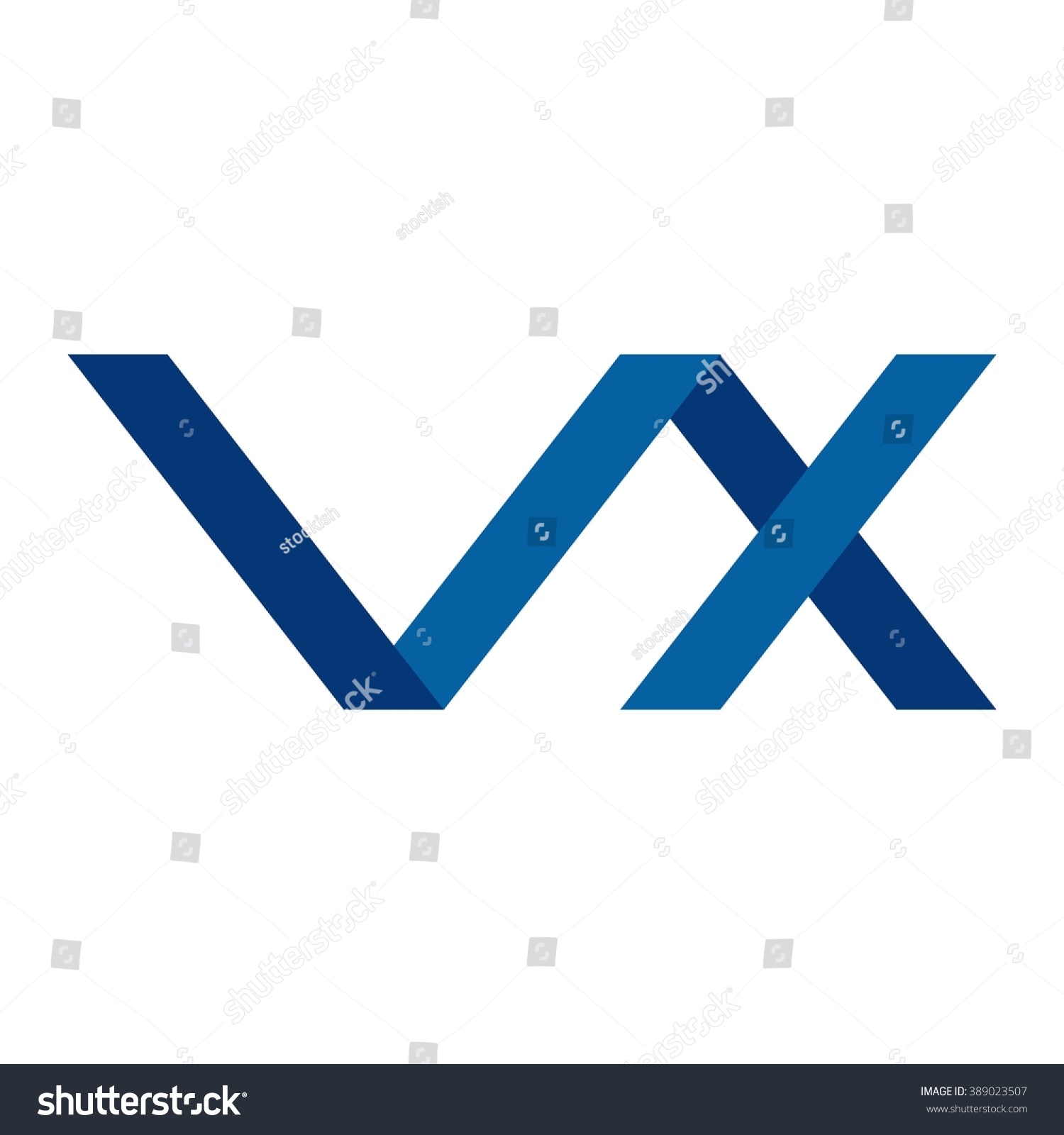 V X Logo Vector Stock Vector (Royalty Free) 389023507 | Shutterstock