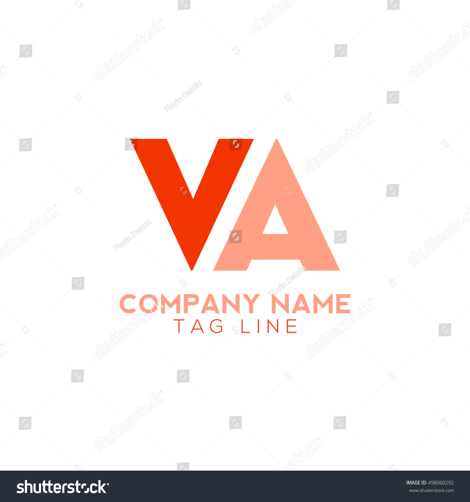 Va Logo Stock Vector (Royalty Free) 498060292 | Shutterstock