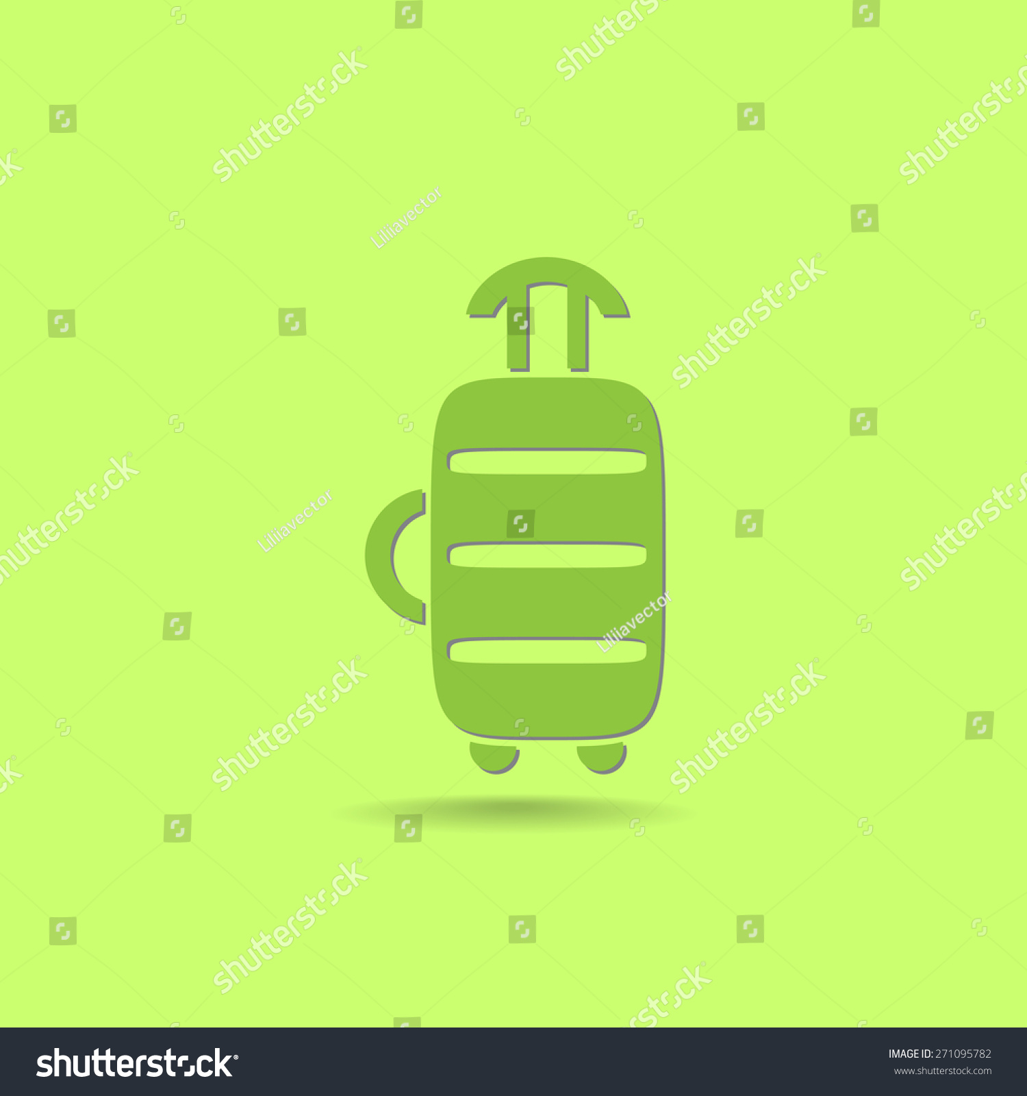 Valise Vector Icon Stock Vector (Royalty Free) 271095782 | Shutterstock