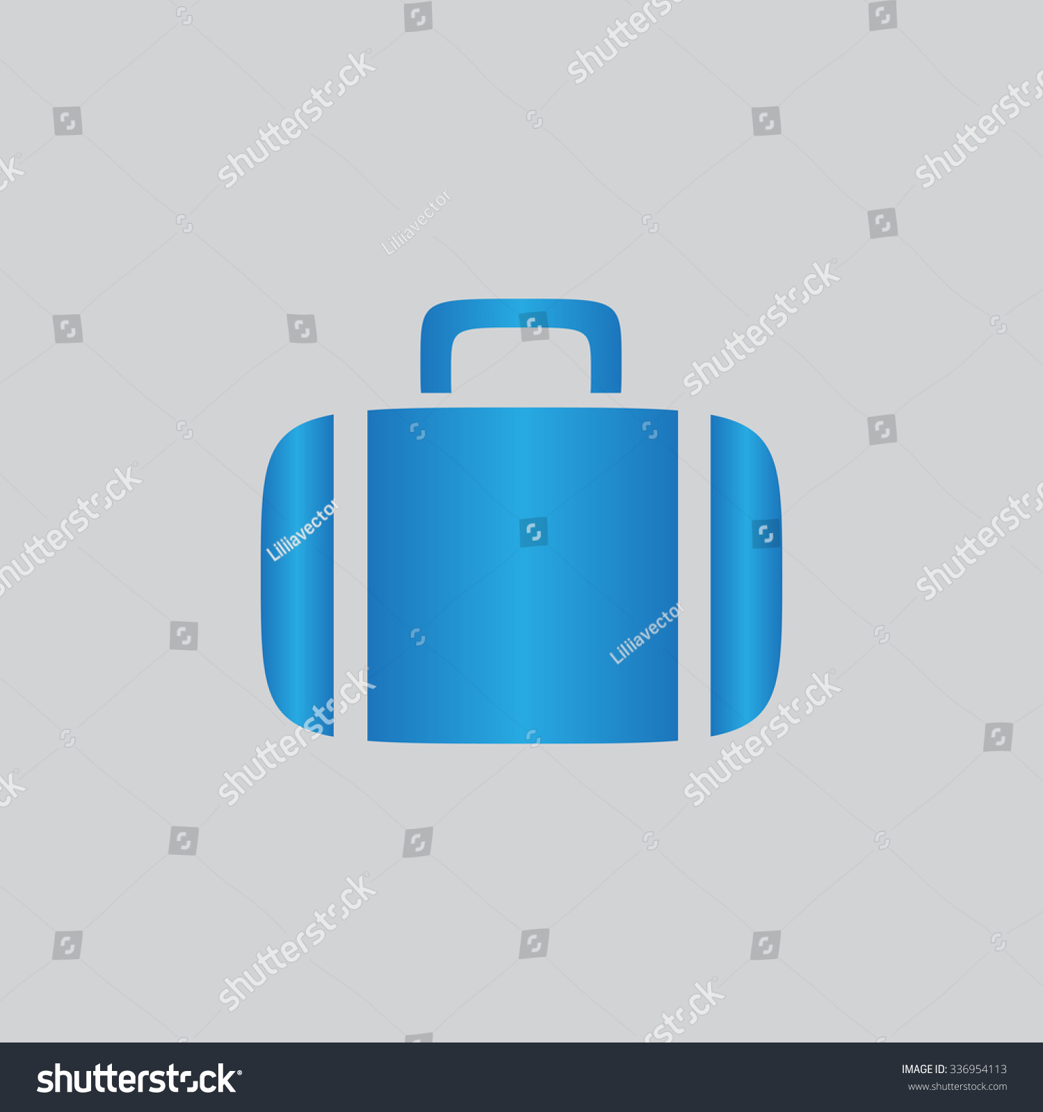 Valise Vector Icon Stock Vector (Royalty Free) 336954113 | Shutterstock