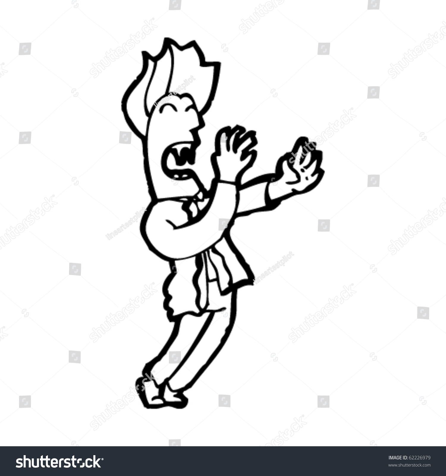 Vampire Sunlight Cartoon Stock Vector (Royalty Free) 62226979