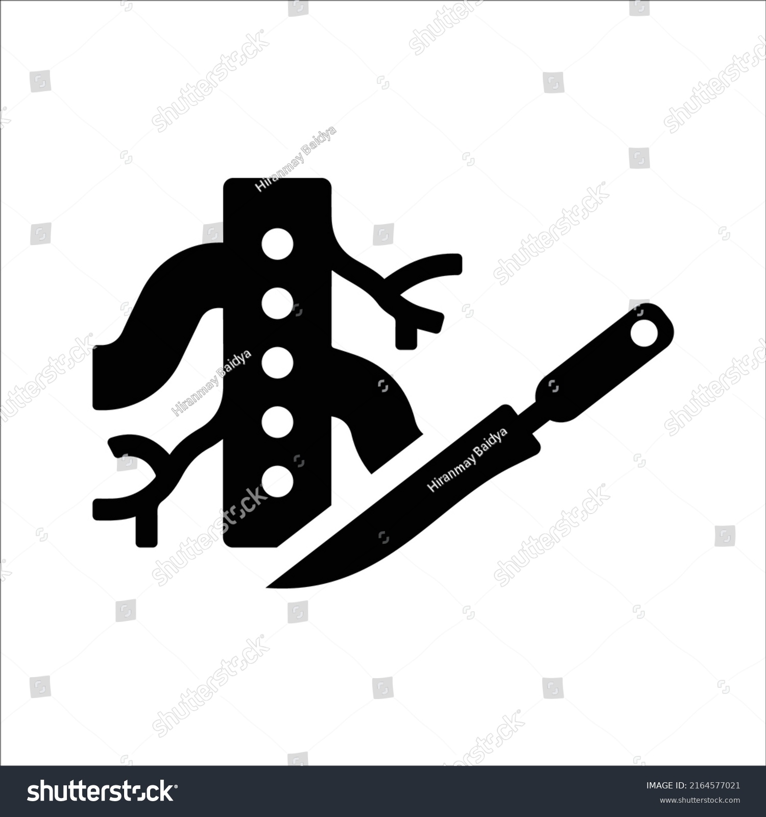 Vascular Surgery Icon Black Vector Graphics Stock Vector (Royalty Free ...