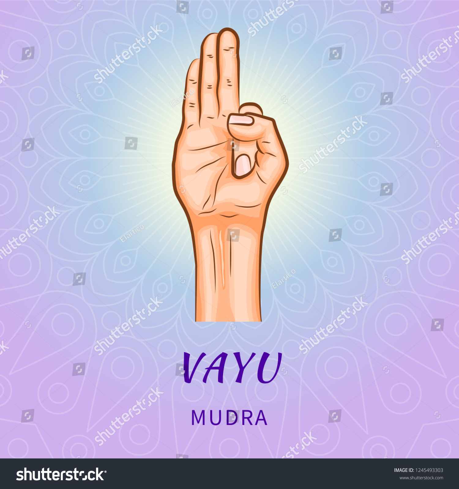 Vayu Mudra Gesture Yoga Fingers Symbol Stock Vector (Royalty Free ... Vayu Mudra Gesture Yoga Fingers Symbol Stock Vector (Royalty Free ...