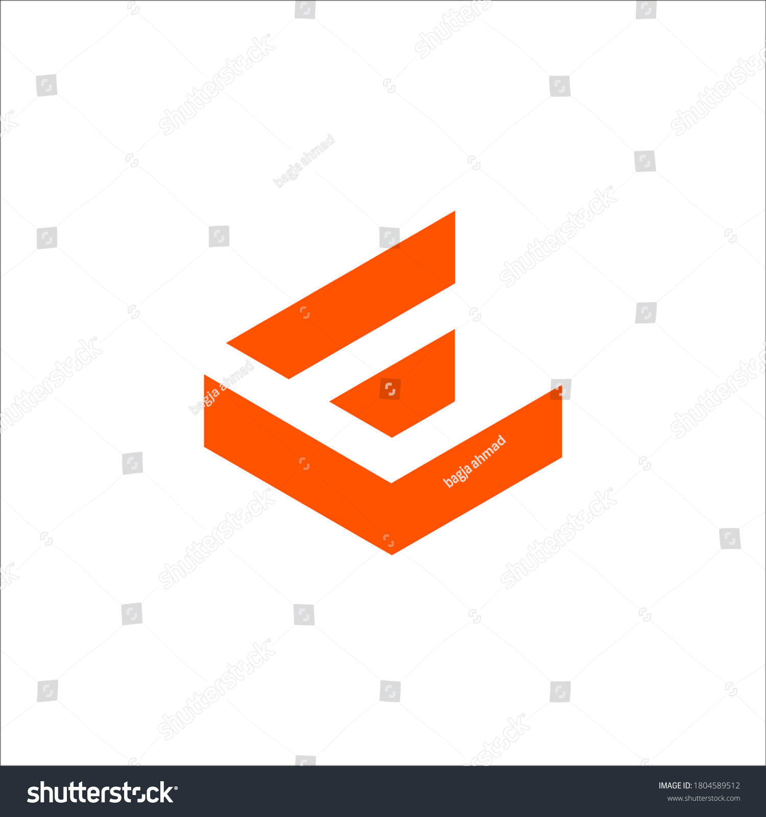 Ve Logo Design Vector Sign Stock Vector (Royalty Free) 1804589512 ...