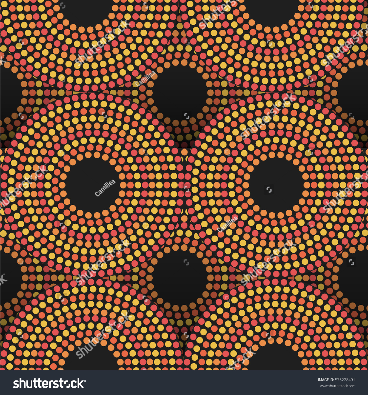 Vector Aboriginal Dotted Abstract Pattern Background Stock Vector ... Vector Aboriginal Dotted Abstract Pattern Background Stock Vector ...