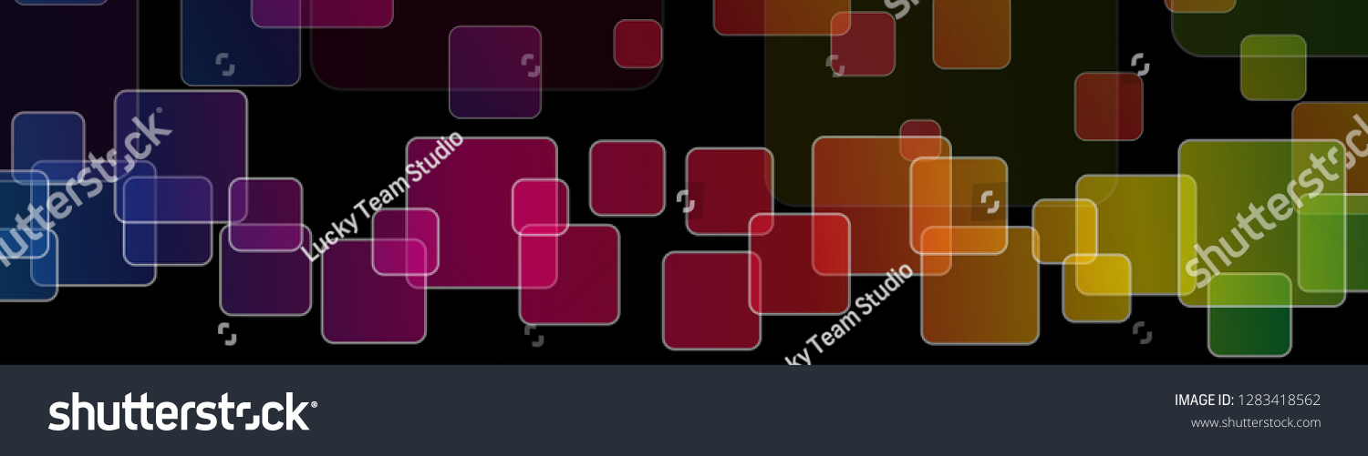 Vector Abstract Background Pixel Digital Concept Stock Vector (Royalty ...