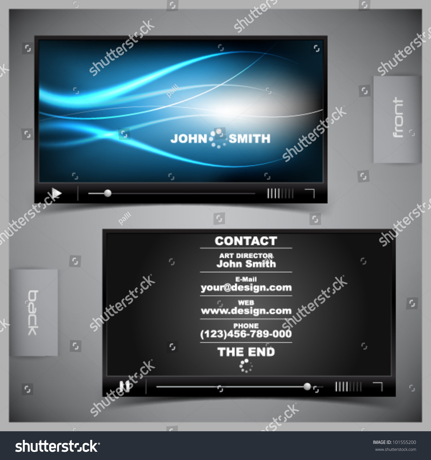 19,520 Business card video Stock Illustrations, Images & Vectors ...
