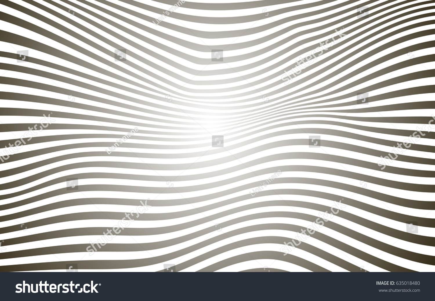 Vector Abstract Curve Striped Background Illustration Stock Vector ...