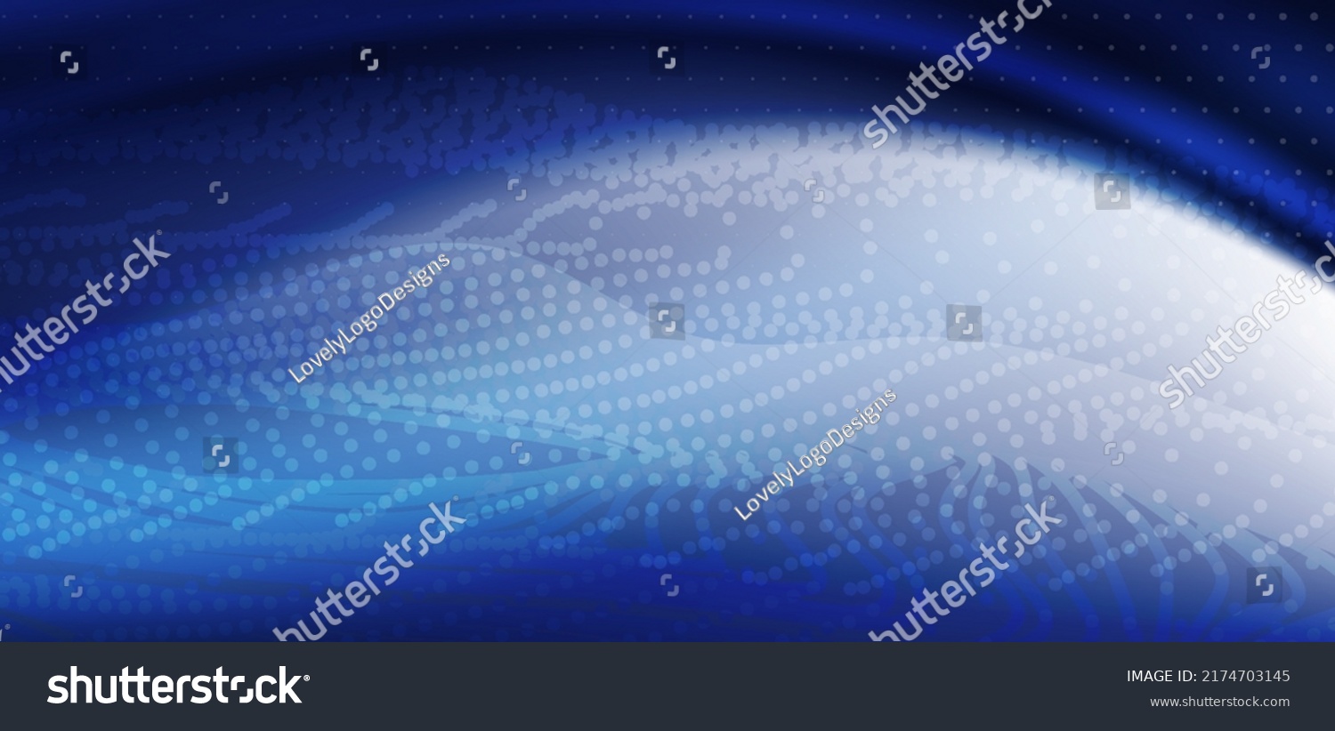 Vector Abstract 3d Big Data Visualization Stock Vector Royalty Free 2174703145 Shutterstock