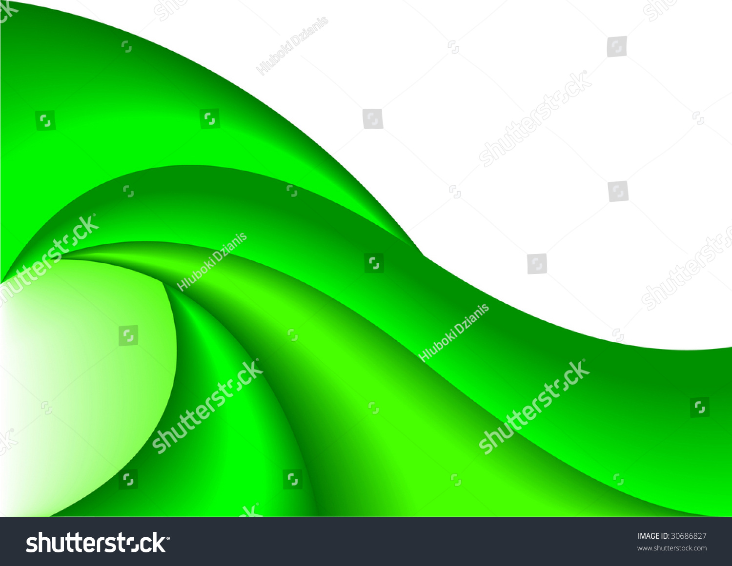 Vector Abstract Green Background Clipart Stock Vector (Royalty Free ...