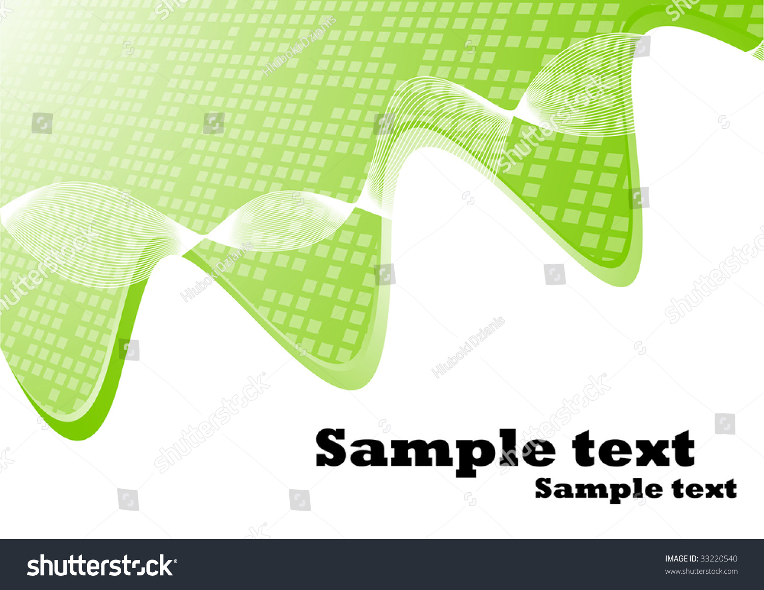Vector Abstract Green Background Clipart Stock Vector (Royalty Free ...