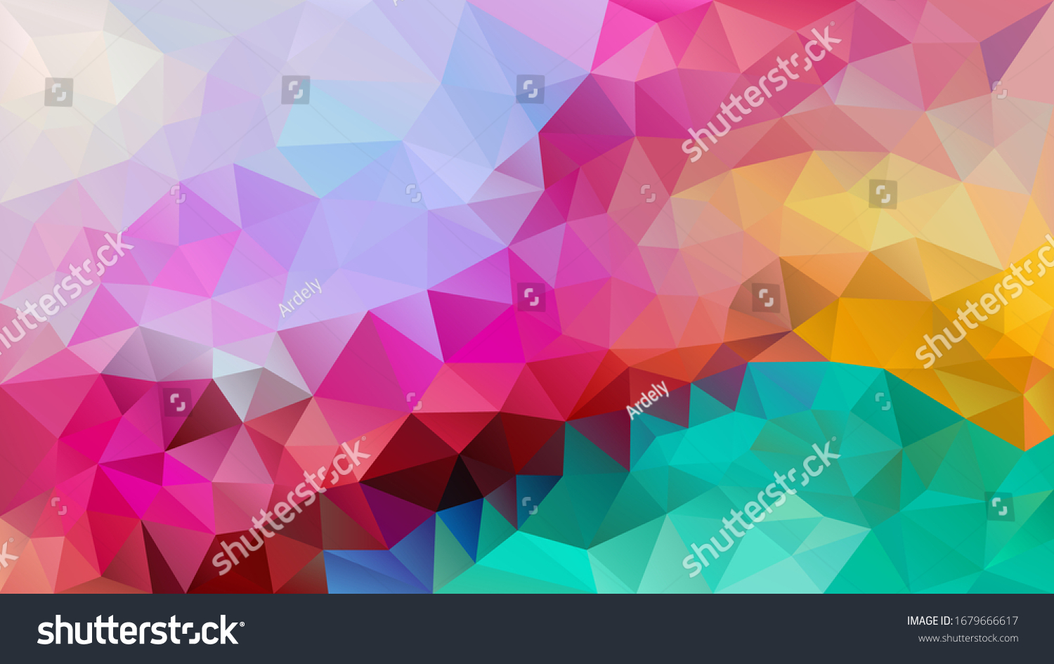 Vector Abstract Irregular Polygon Rectangle Background: เวกเตอร์สต็อก ...