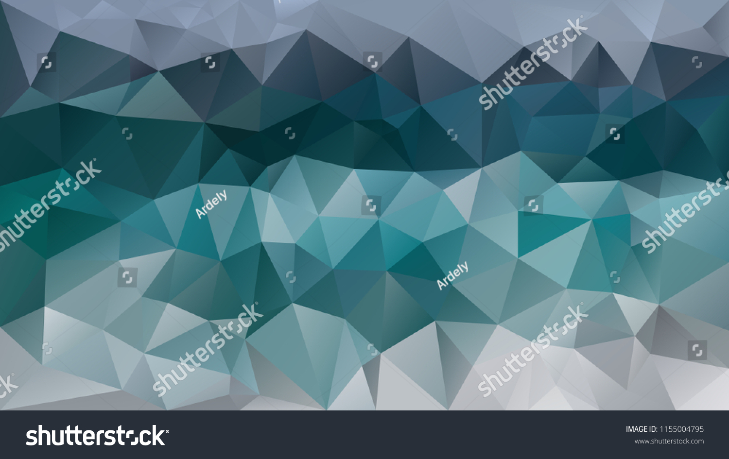 Vector Abstract Irregular Polygonal Background Triangle Stock Vector