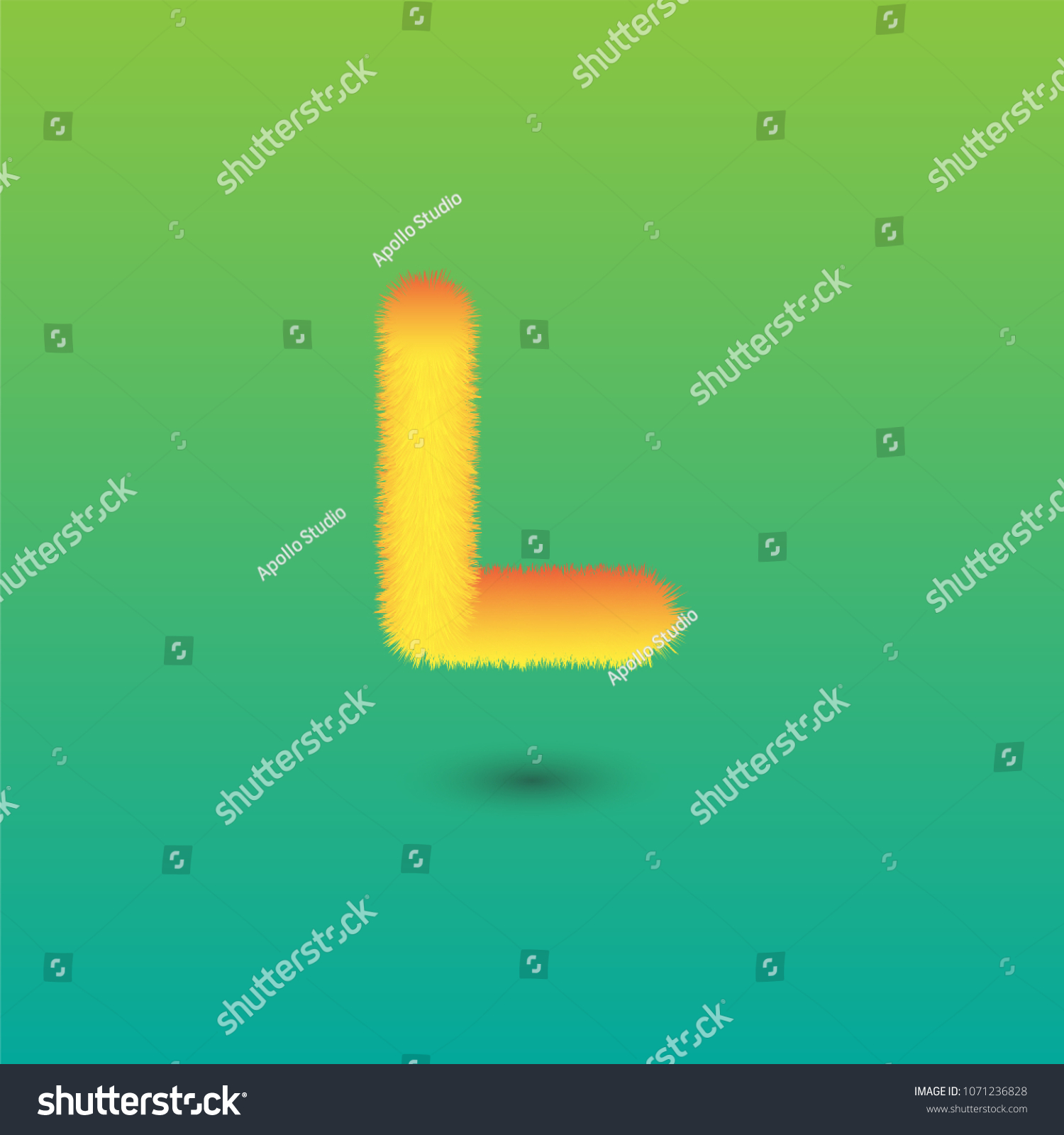 Vector Abstract Letter L Logo Template Stock Vector (Royalty Free ...