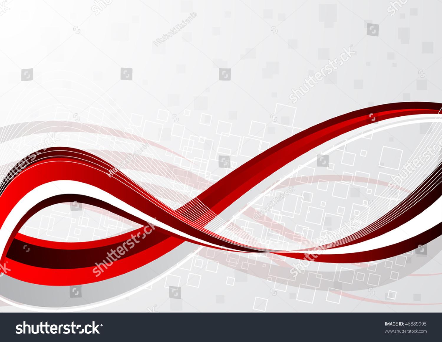 Vector Abstract Red Background Clipart Stock Vector (Royalty Free) 46889995