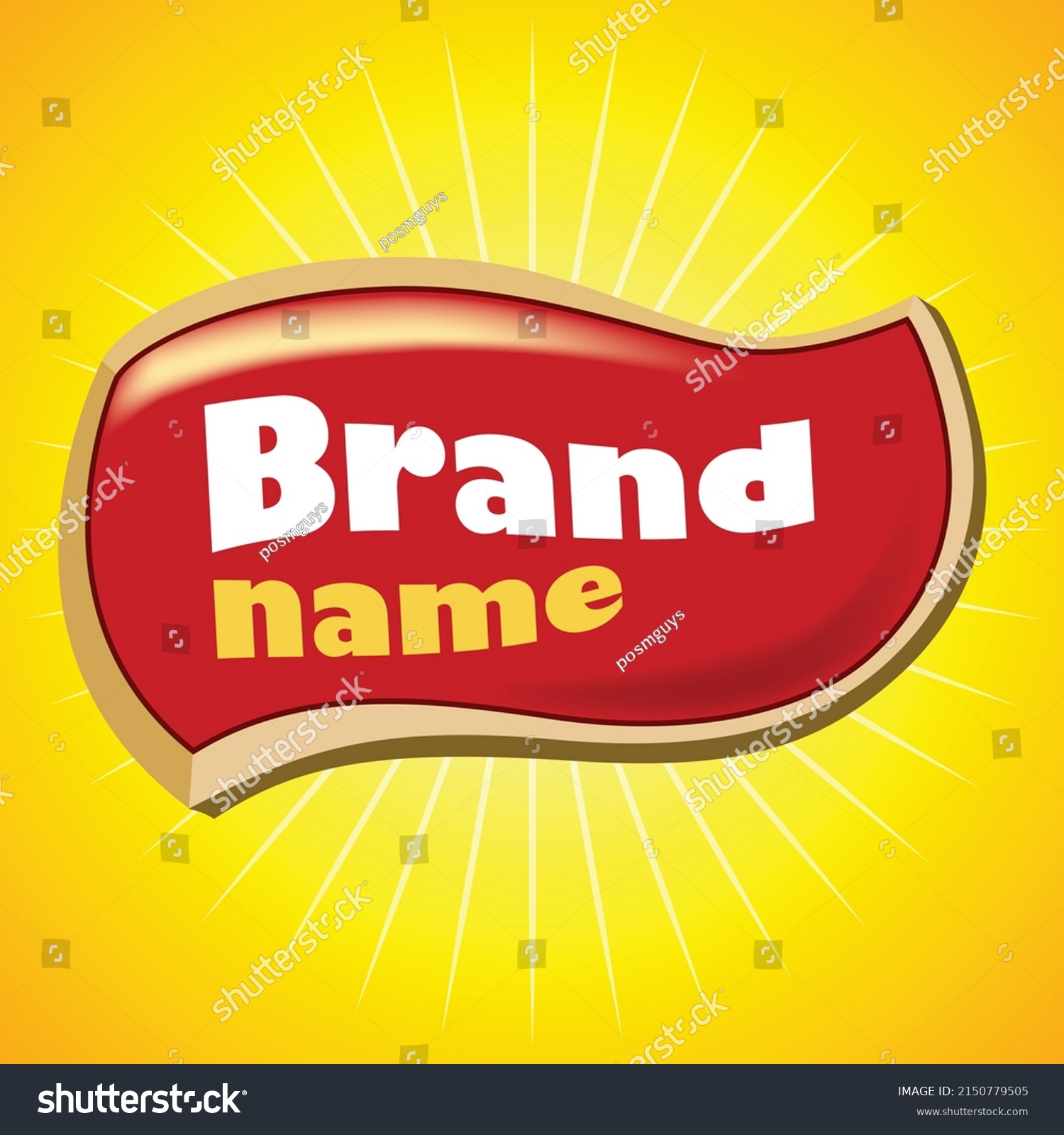 Vector Abstract Red Flag Logo Design Stock Vector (Royalty Free ...