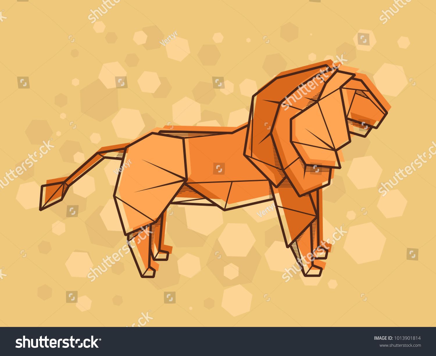 Vector Abstract Simple Illustration Drawing Outline Stock Vector ...