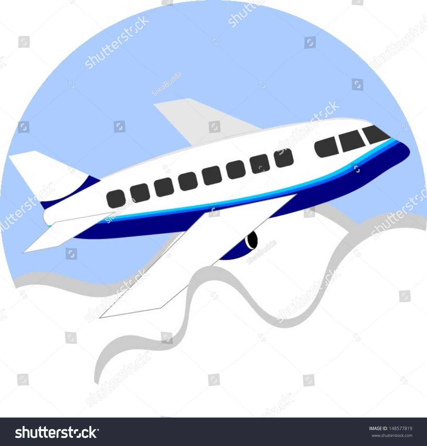 Vector Aeroplane Cartoon เวกเตอร์สต็อก 148577819 - Shutterstock