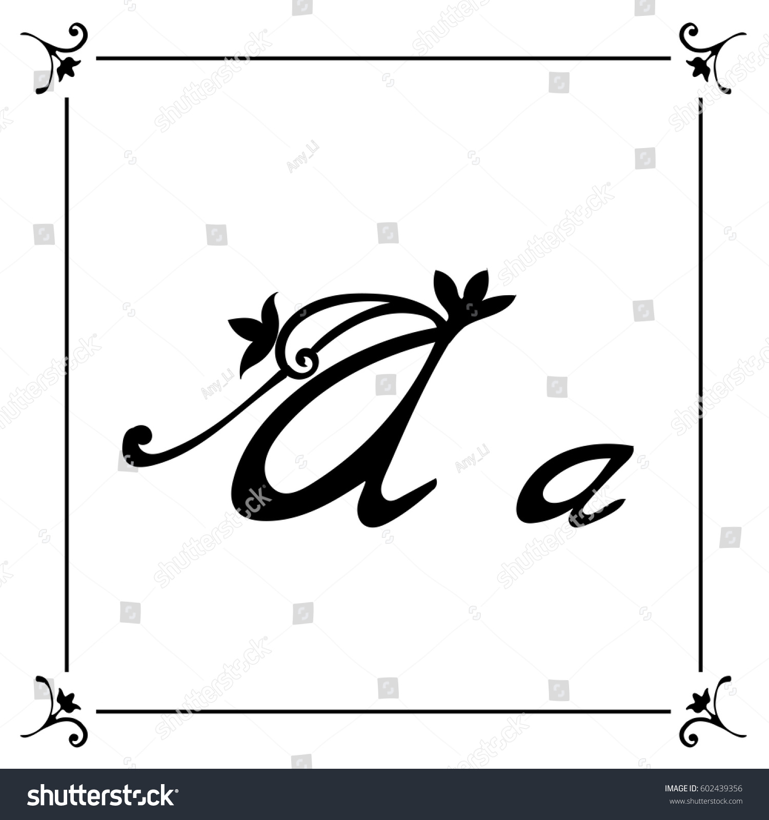 Vector Alphabet Brush Letters Handwritten Script Stock Vector (Royalty ... Vector Alphabet Brush Letters Handwritten Script Stock Vector (Royalty ...