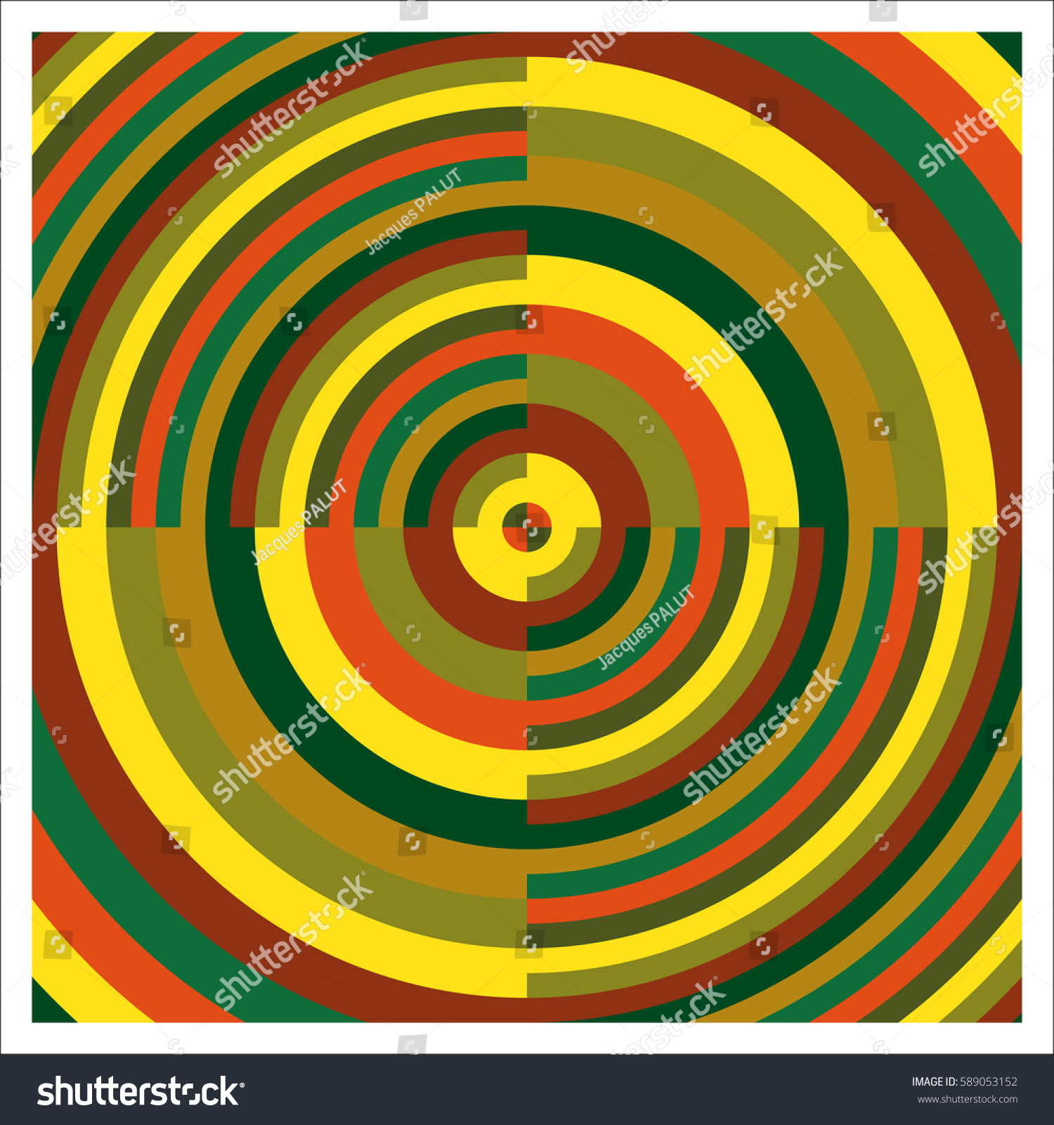 Vector Colorized Target Transparency Stock Vector (Royalty Free) 589053152